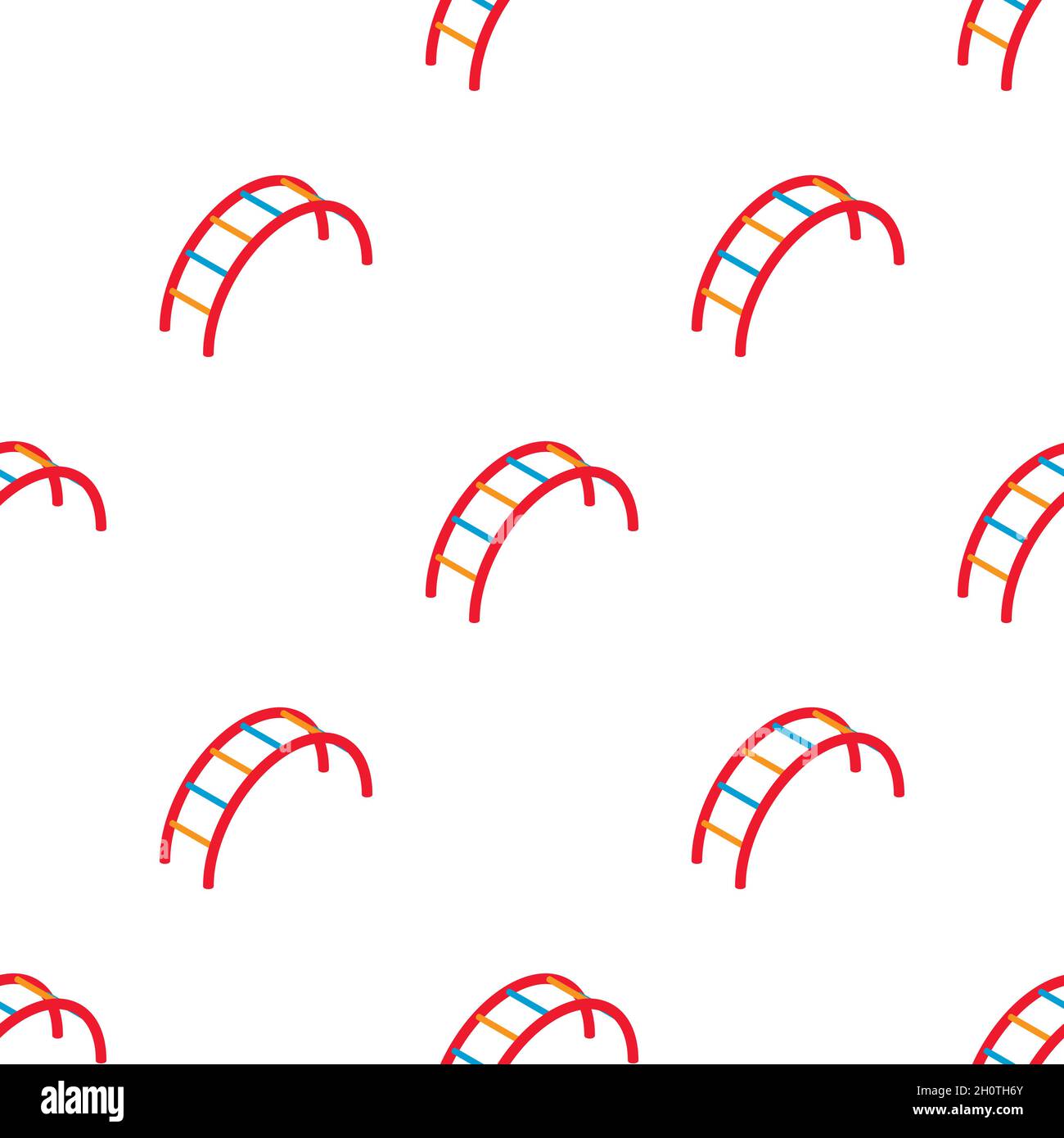 Childrens ladder pattern seamless background texture repeat wallpaper ...