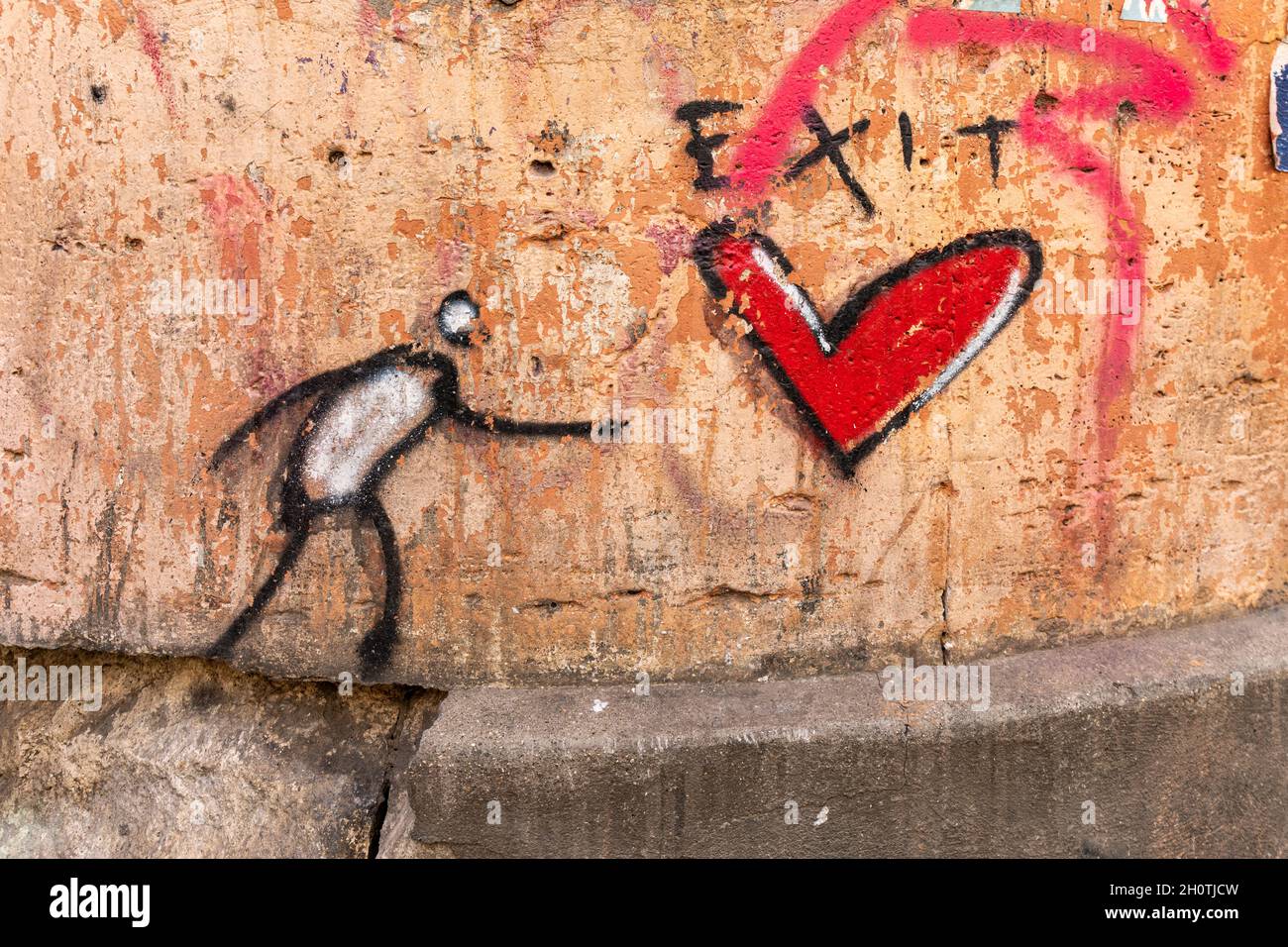 Graffiti roma hi-res stock photography and images - Alamy