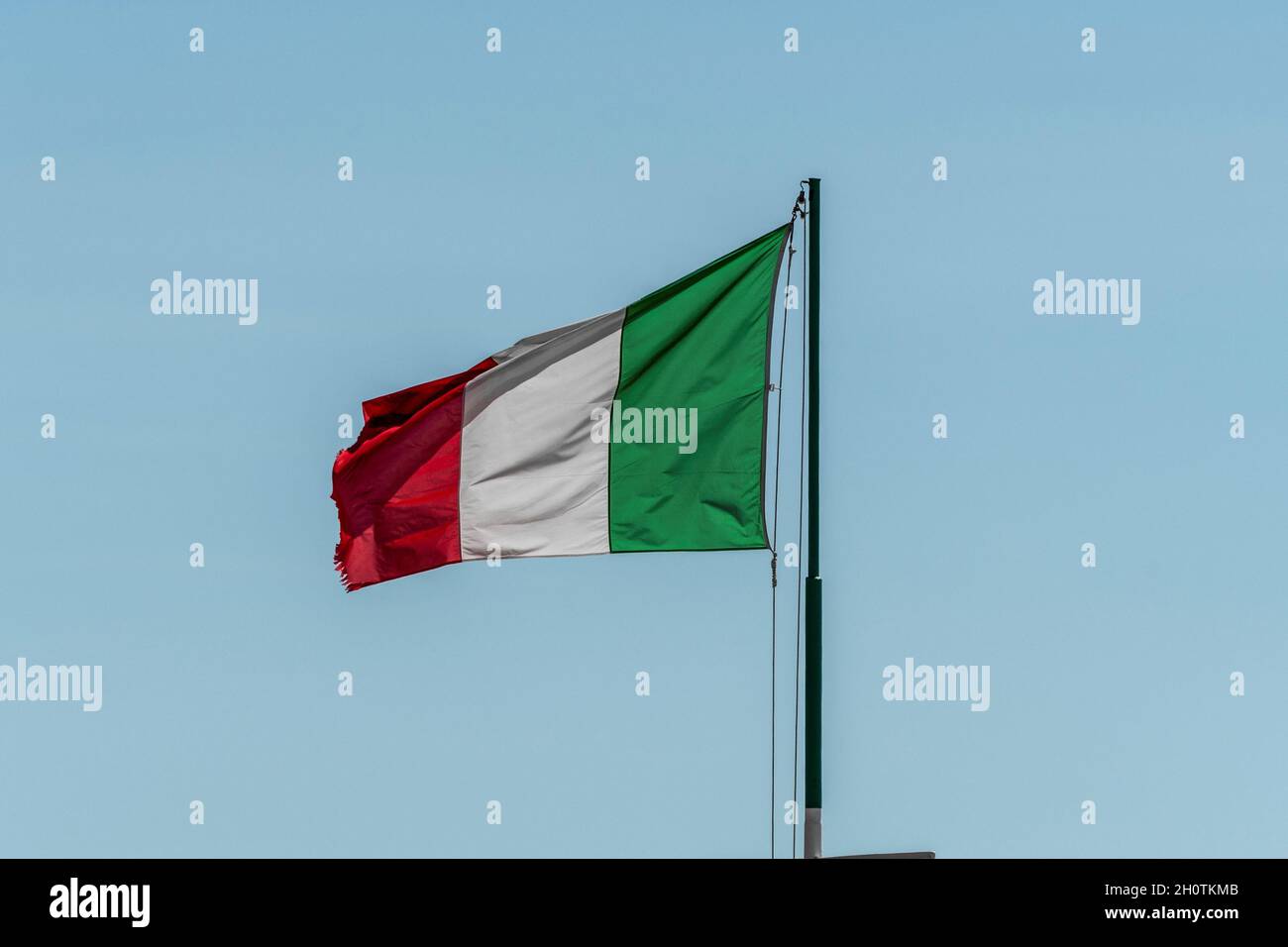 Flying waving italian european flags flag hi-res stock photography and ...