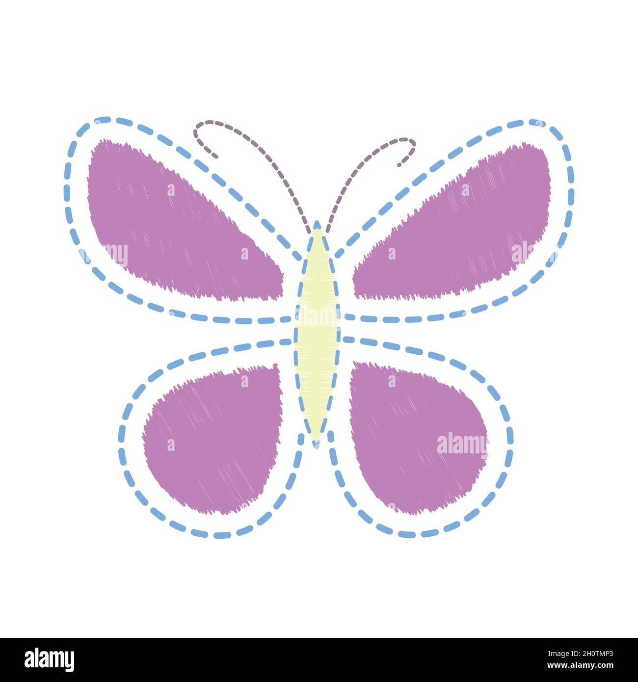 Butterfly pattern shape vector stock illustration Stock Vector Image ...
