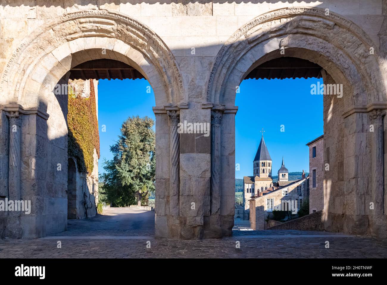 Abbey of cluny. cathedral hi-res stock photography and images - Alamy