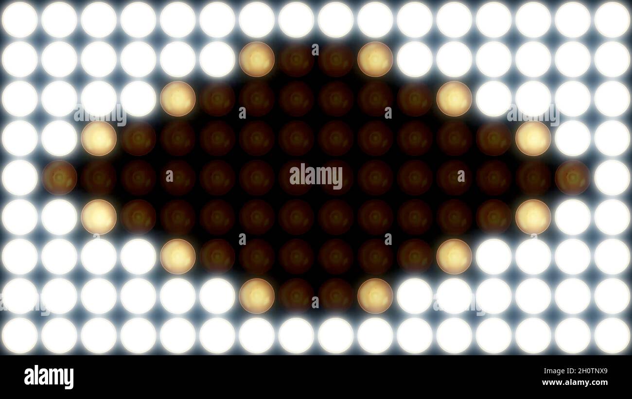 Electric lamps, color abstraction, loop, rombus. Rombus modern virtual ...