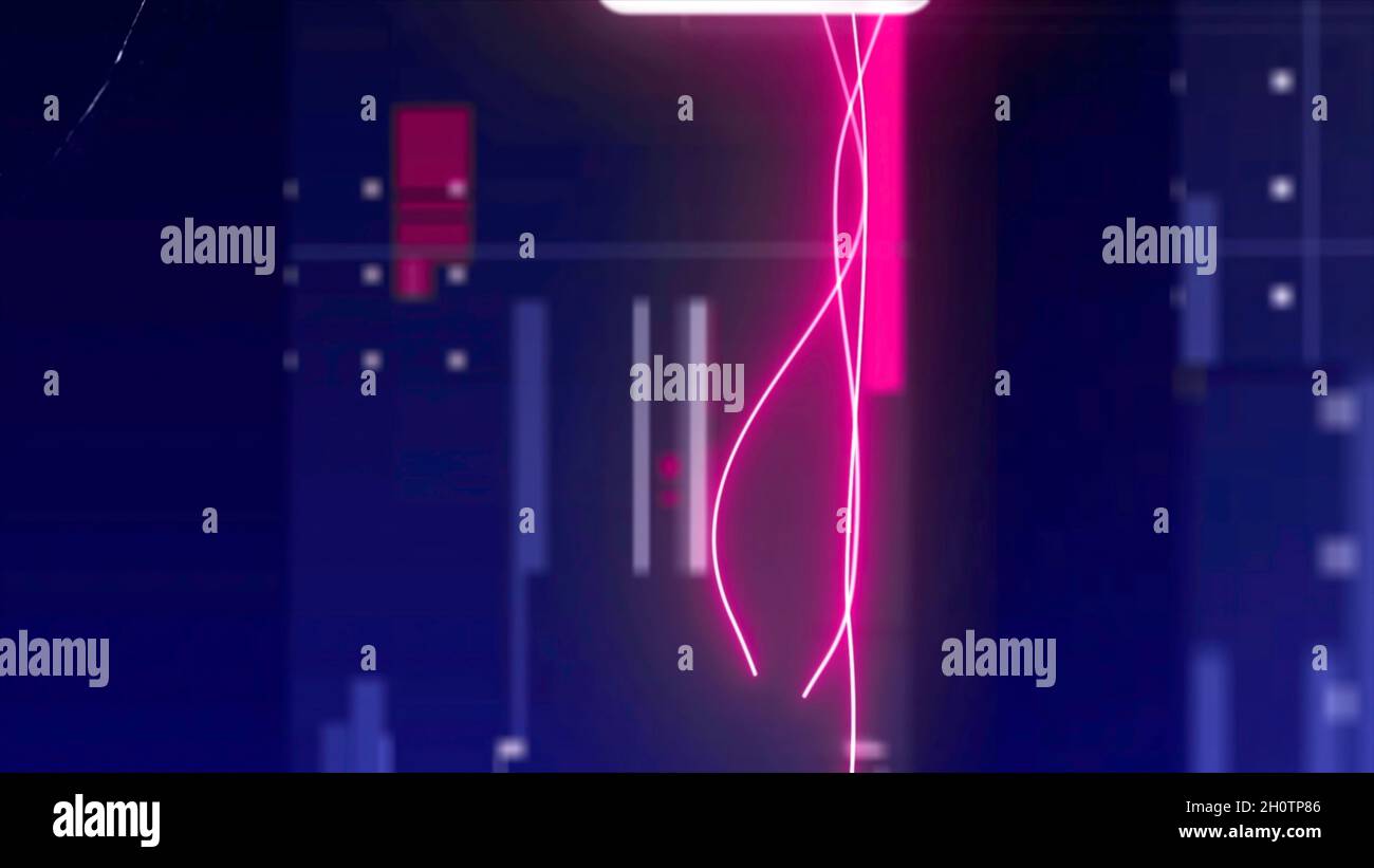 Abstract animation of the computers hacking process. Internet and data security Stock Photo - Alamy