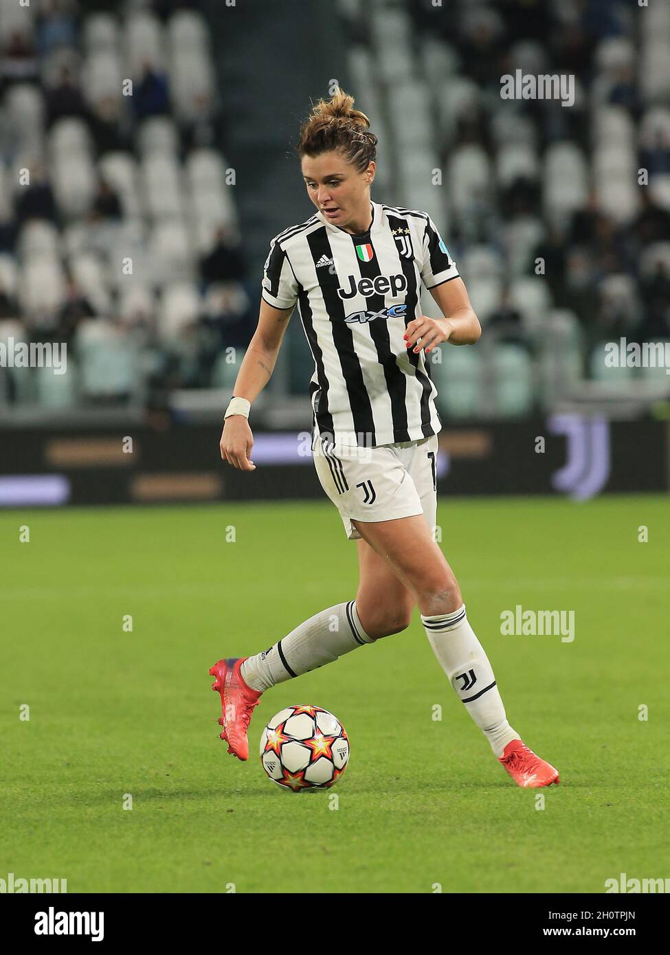 Allianz Stadium, Turin, Italy, October 13, 2021, Cristiana Girelli (Juventus FC Women) during ...