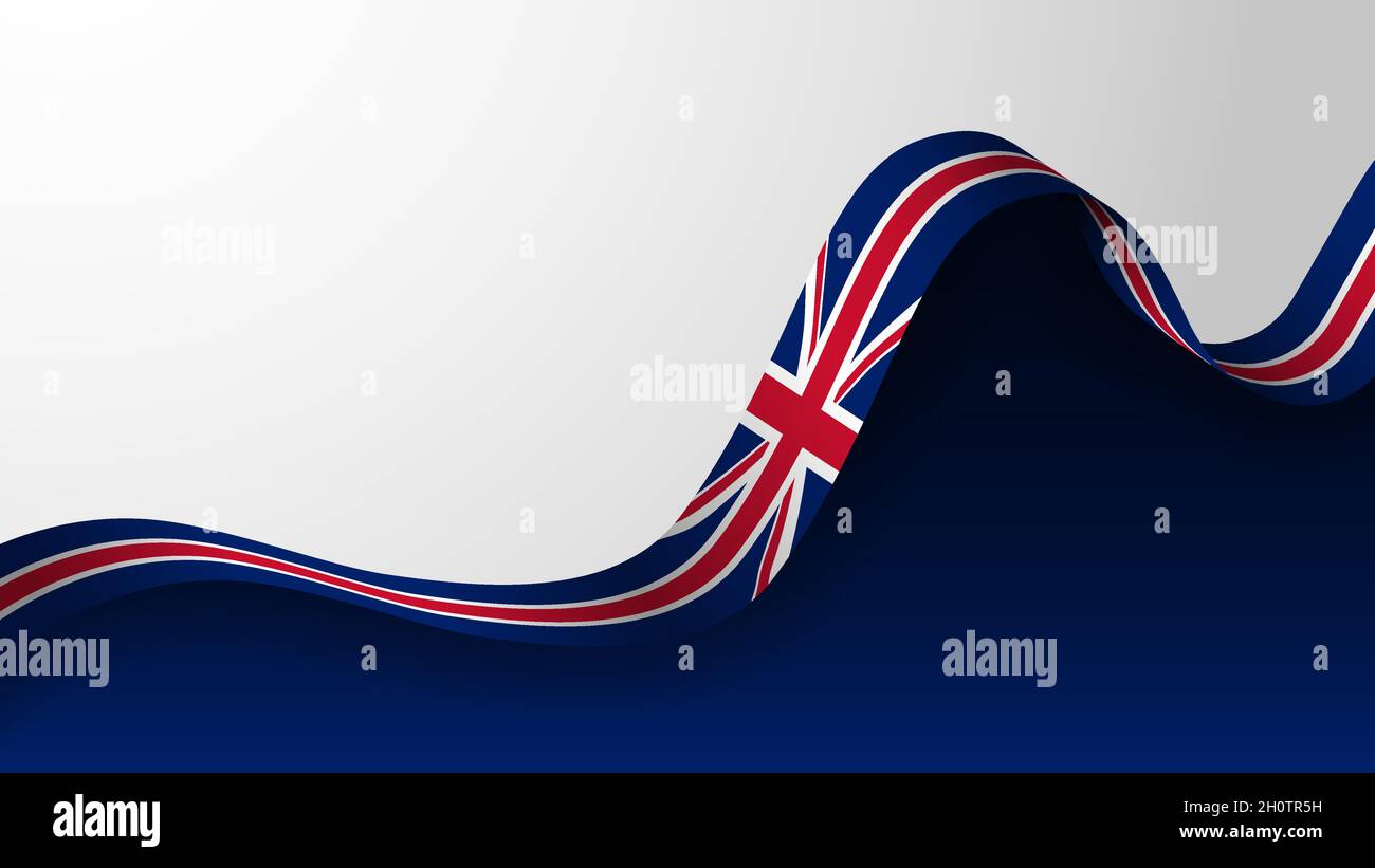 EPS10 Vector Patriotic Background with England flag colors. An element ...
