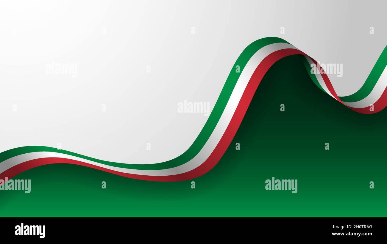 EPS10 Vector Patriotic Background with the colors of the Italian flag ...