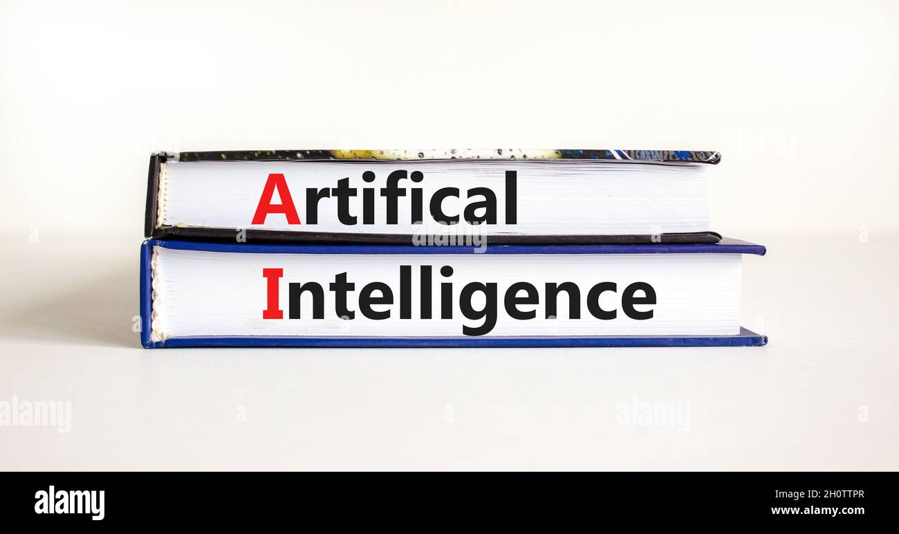 AI artificial intelligence symbol. Concept words 'AI artificial ...