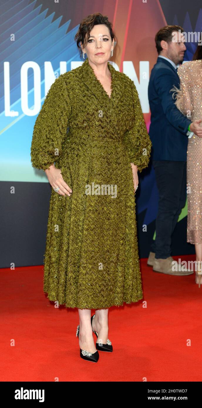 Photo Must Be Credited ©Alpha Press 078237 13/10/2021 Olivia Colman The Lost Daughter Premiere ...