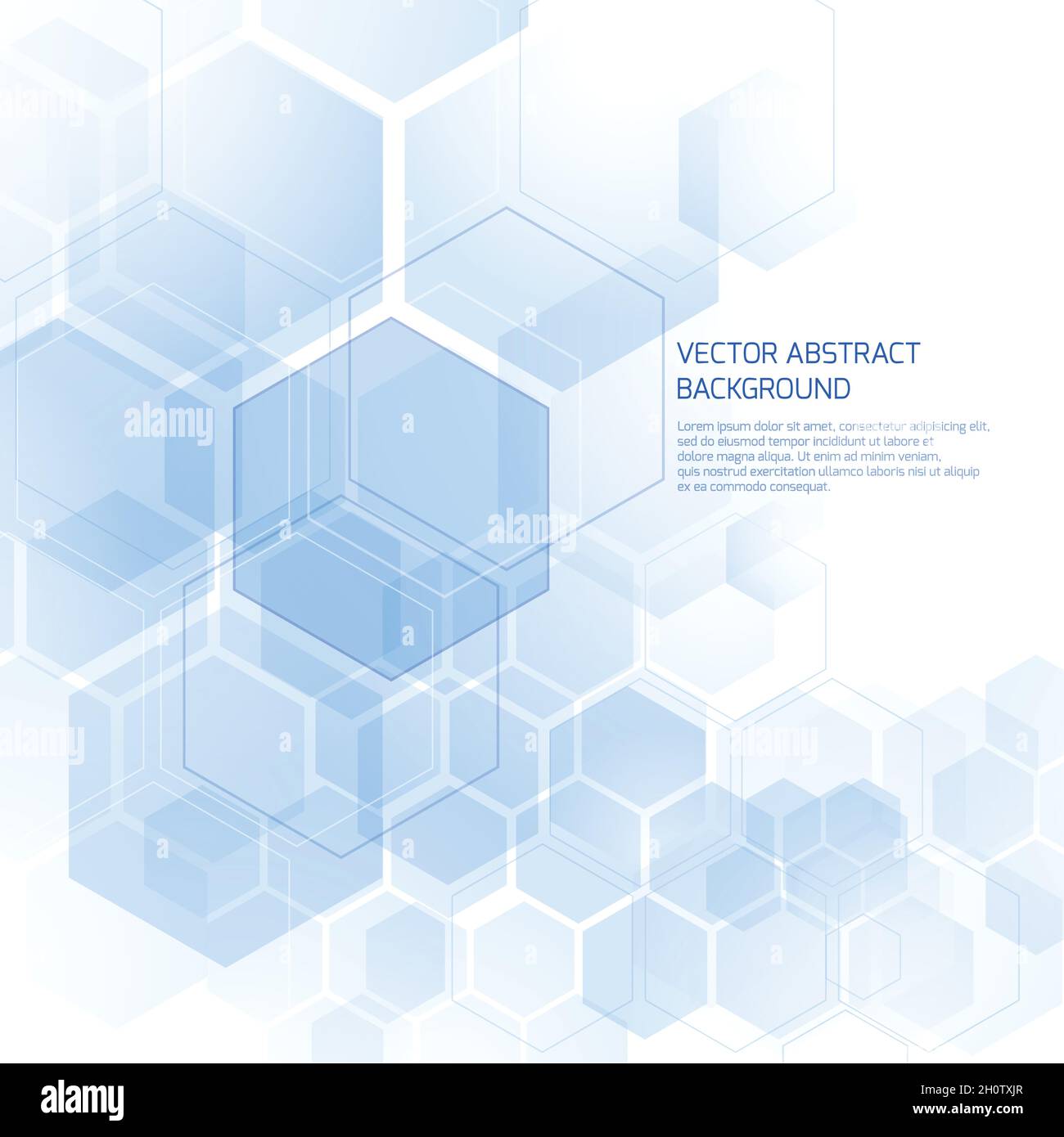 Vector abstract background Hexagon Stock Vector Image & Art - Alamy