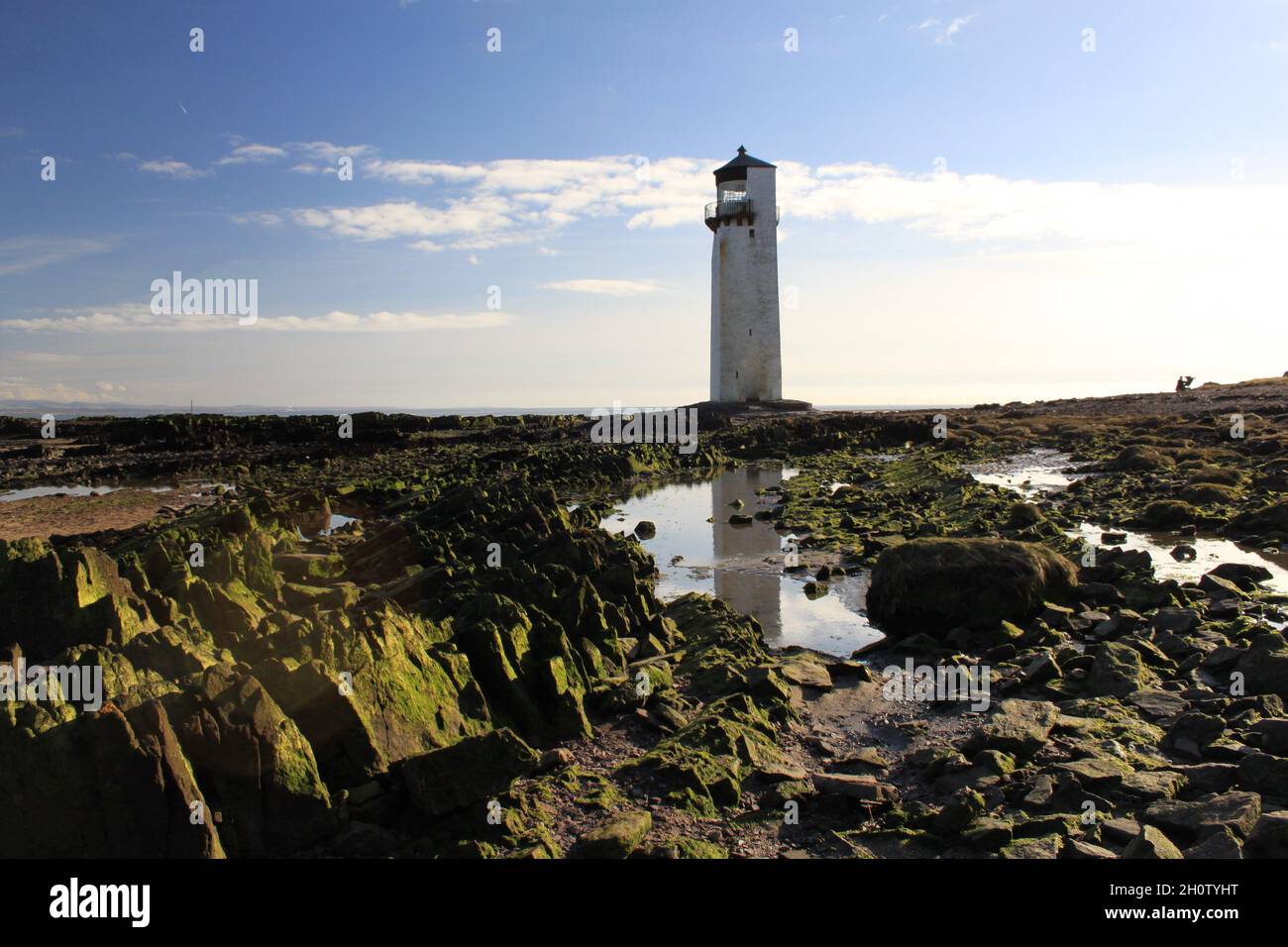 Southerness Lighthouse - Scotland Stock Photo - Alamy
