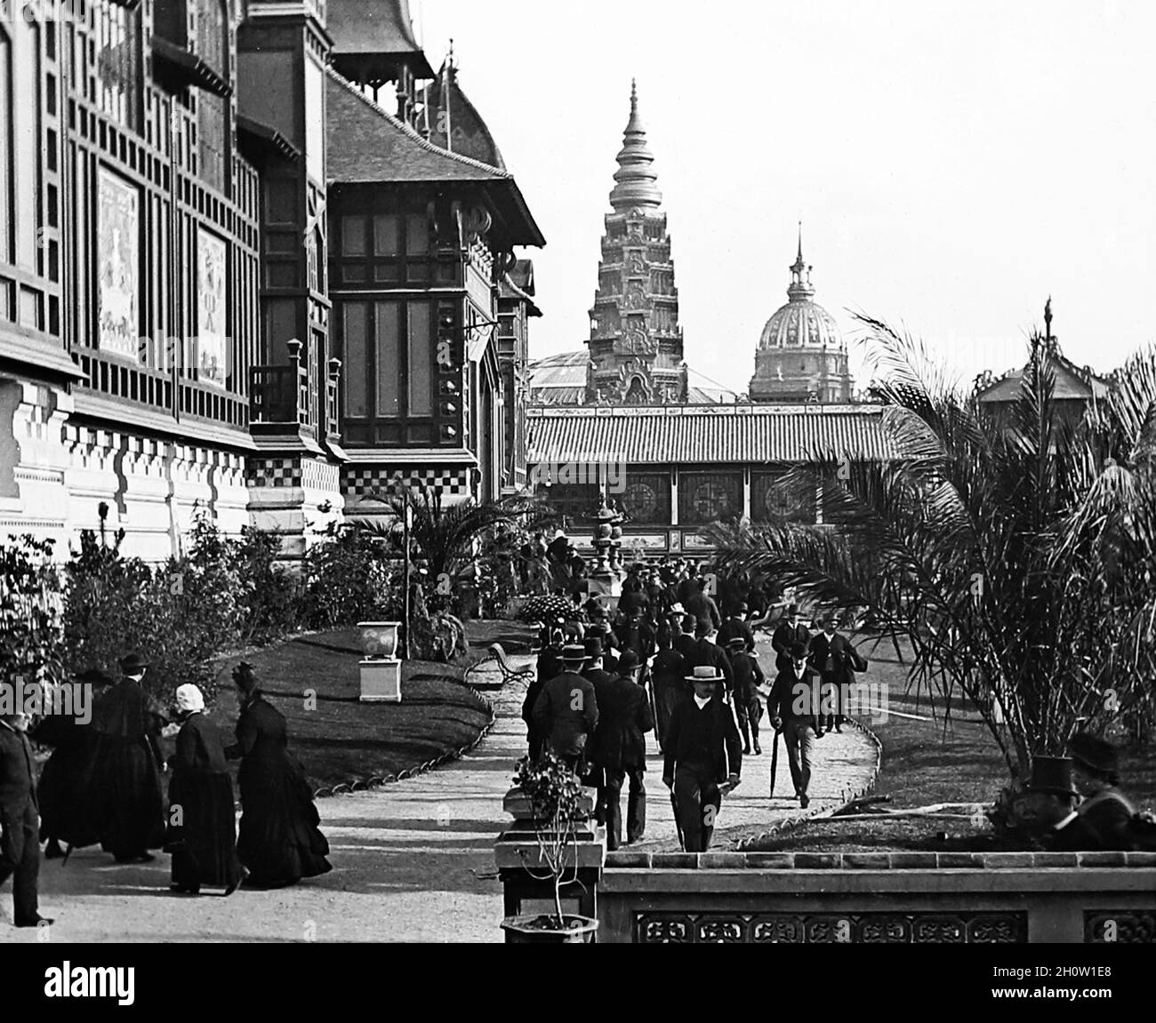 Exposition fair Black and White Stock Photos & Images - Alamy