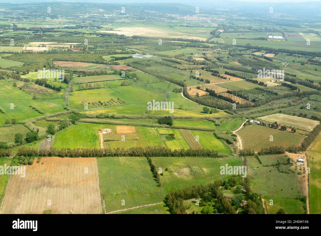 Elevated view north west countryside hi-res stock photography and ...
