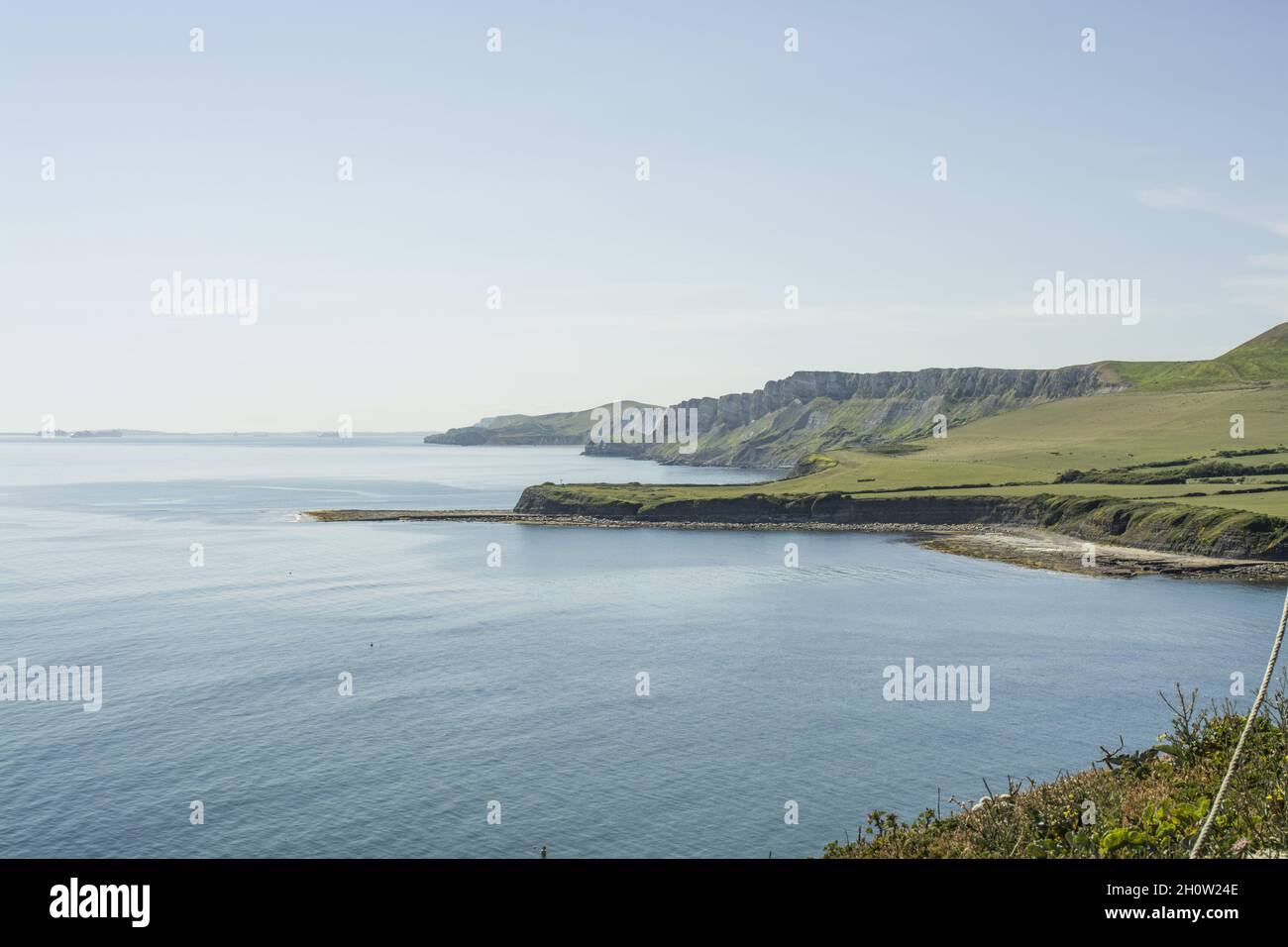 English bay near to jurasic coast Stock Photo - Alamy