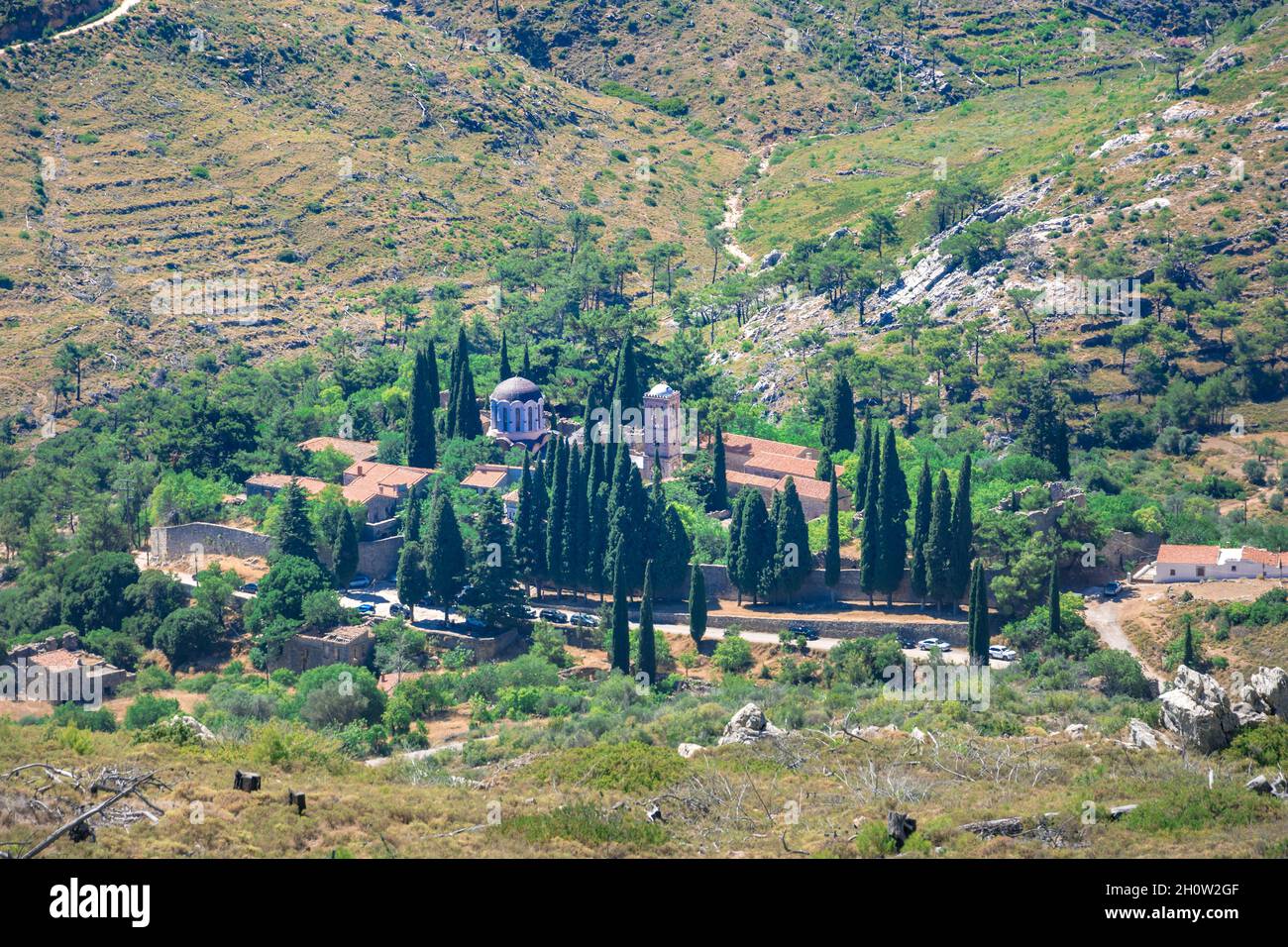 Nea moni greece hi-res stock photography and images - Alamy