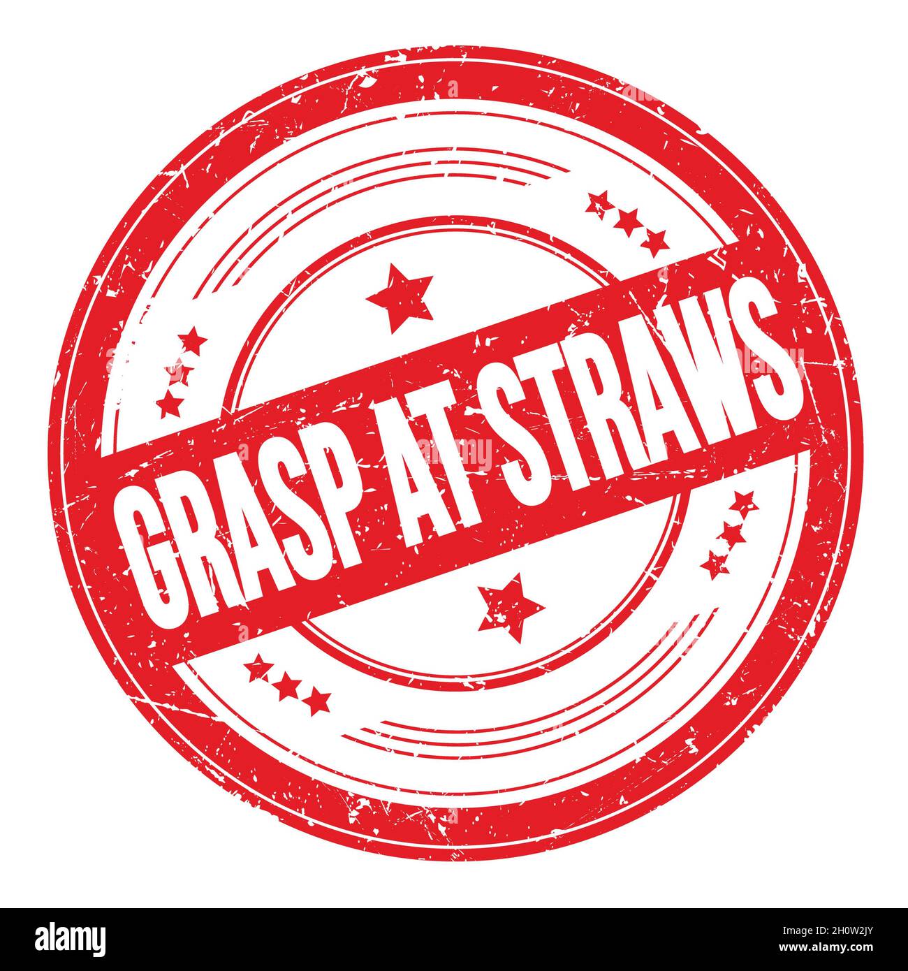 Grasp at straws stamp hi-res stock photography and images - Alamy