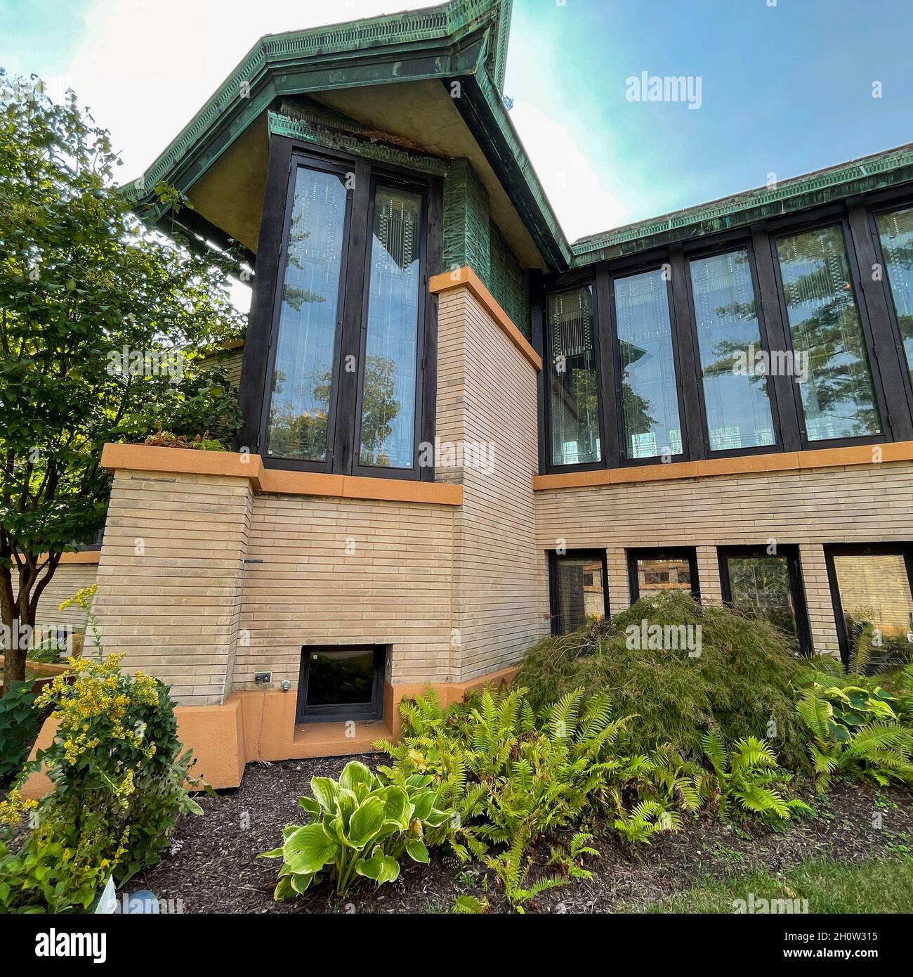 Springfield, IL USA - September 24, 2021: Dana Thomas House a Frank ...