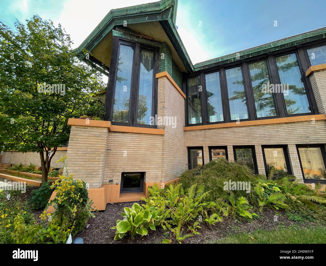 Springfield, IL USA - September 24, 2021: Dana Thomas House a Frank ...