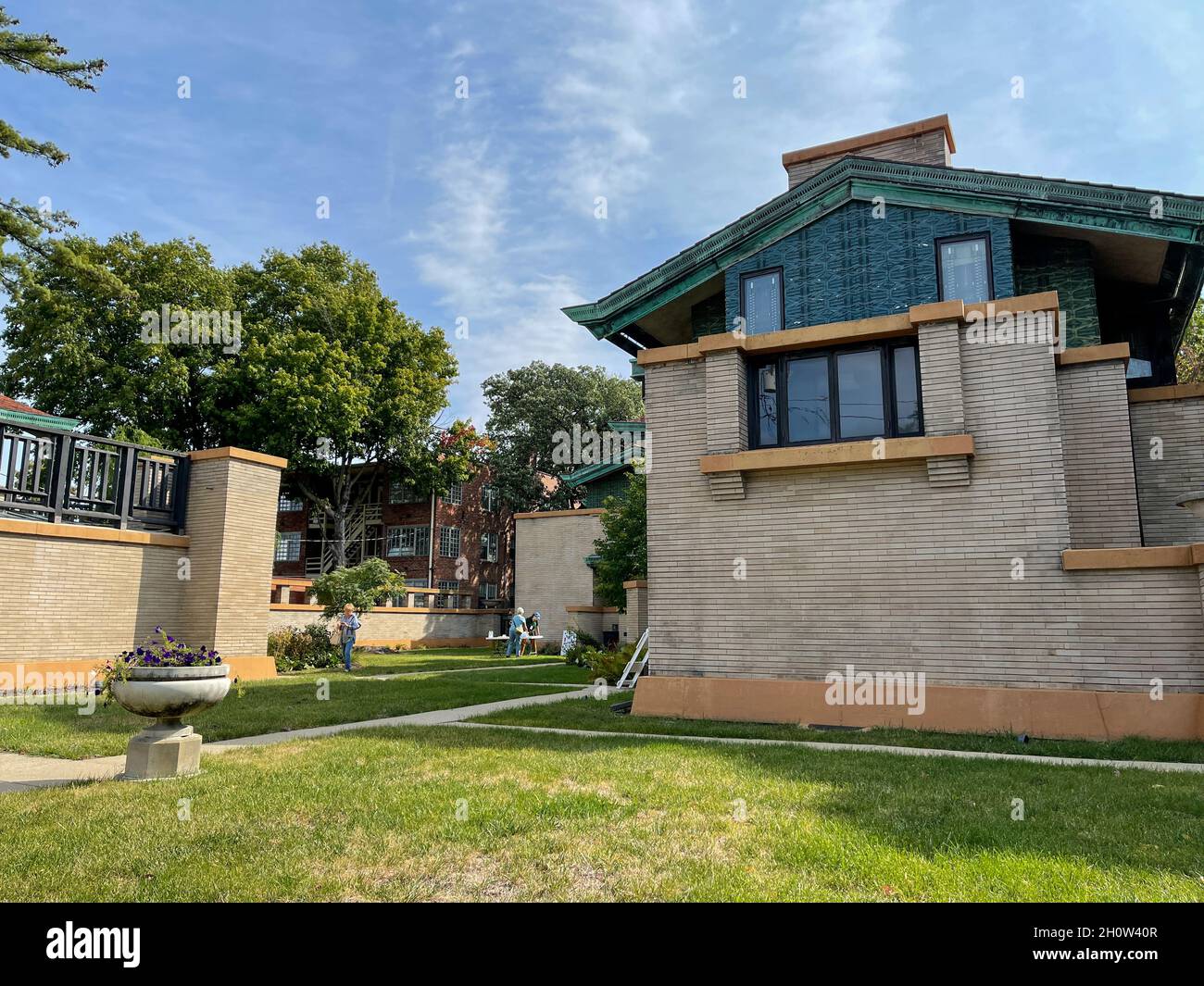 Springfield, IL USA - September 24, 2021: Dana Thomas House a Frank ...