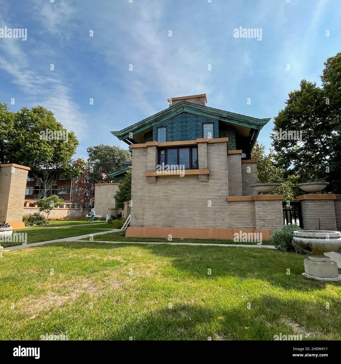 Springfield, IL USA - September 24, 2021: Dana Thomas House a Frank ...