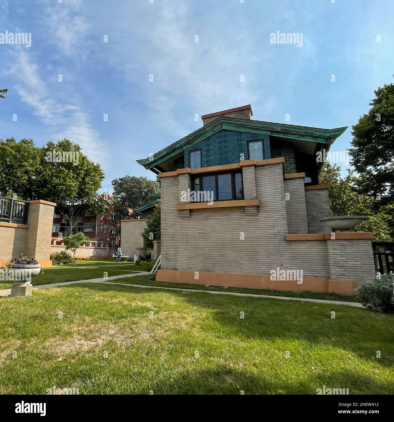 Dana house frank lloyd wright hi-res stock photography and images - Alamy