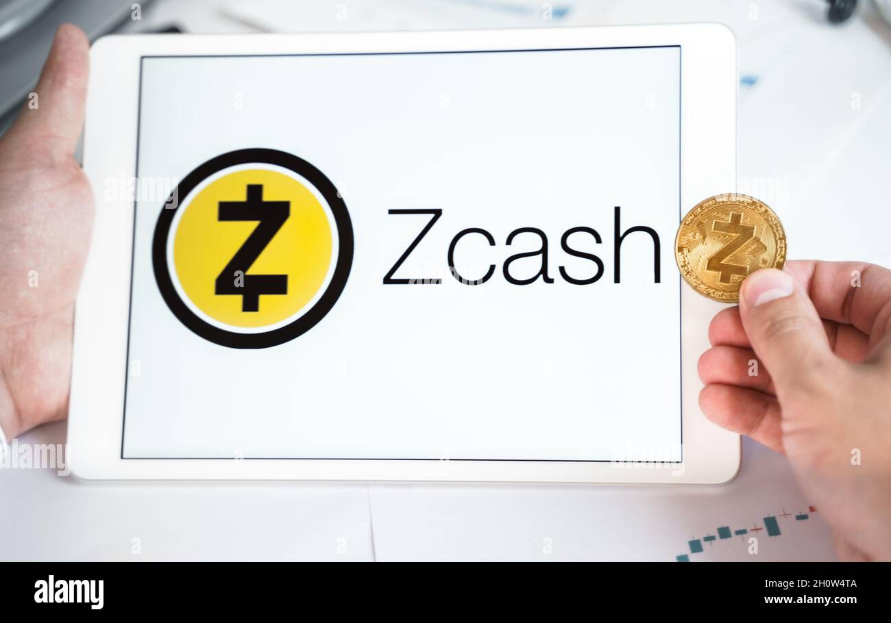 Zcash logo hi-res stock photography and images - Alamy