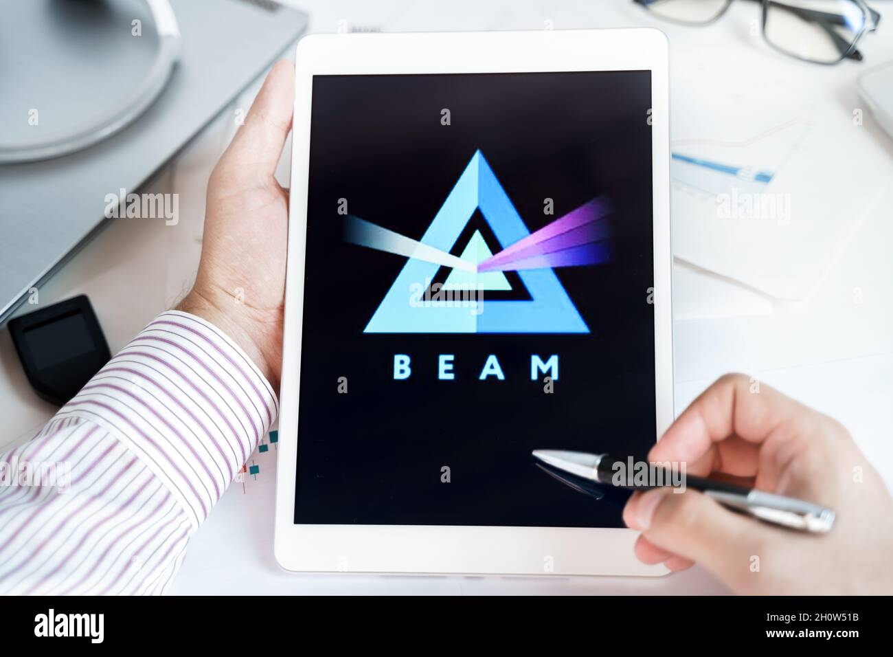 Beam coin hi-res stock photography and images - Alamy