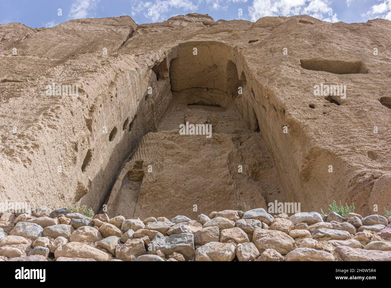 The Buddhas of Bamiyan Valley, Afghanistan Stock Photo - Alamy