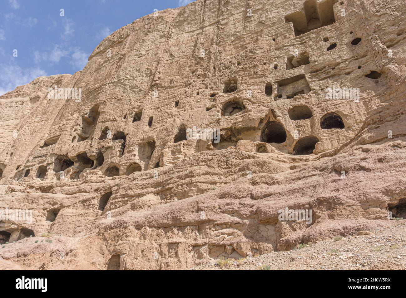 The Buddhas of Bamiyan Valley, Afghanistan Stock Photo - Alamy