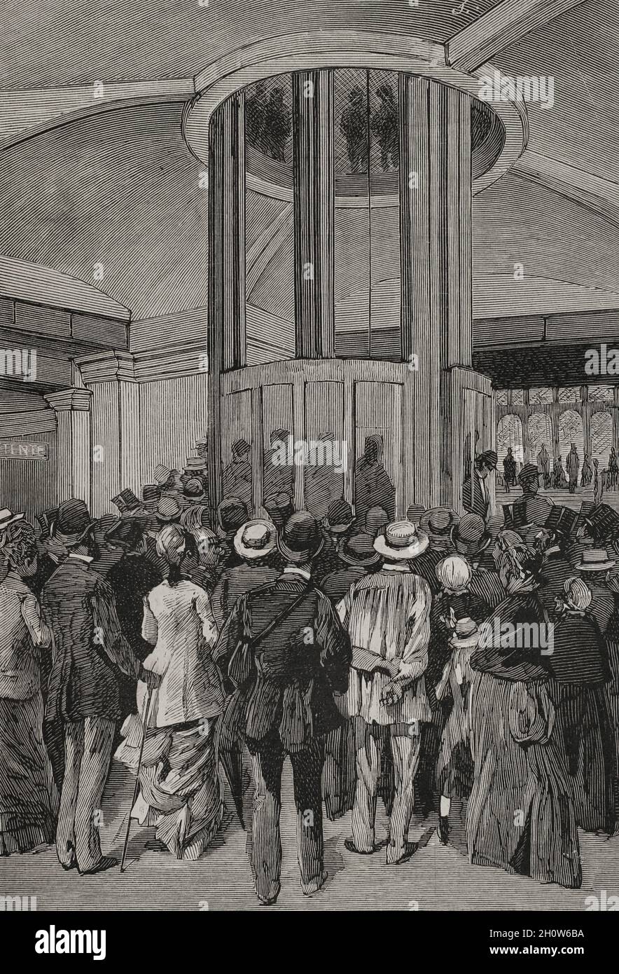 History of France. Paris. Universal Exhibition of 1878. It was held ...