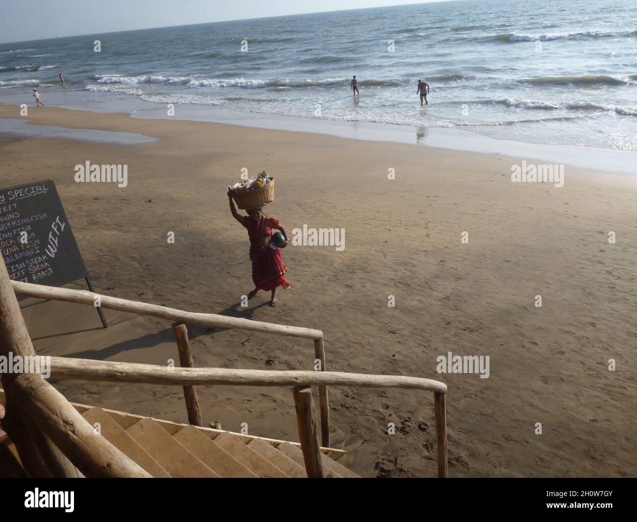 Anjuna Beach, Goa 403509, Indien Stock Photo - Alamy