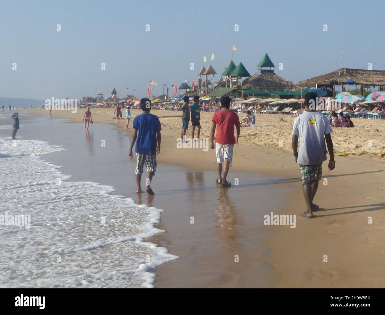 Candolim-beach, Goa, Indien Stock Photo - Alamy