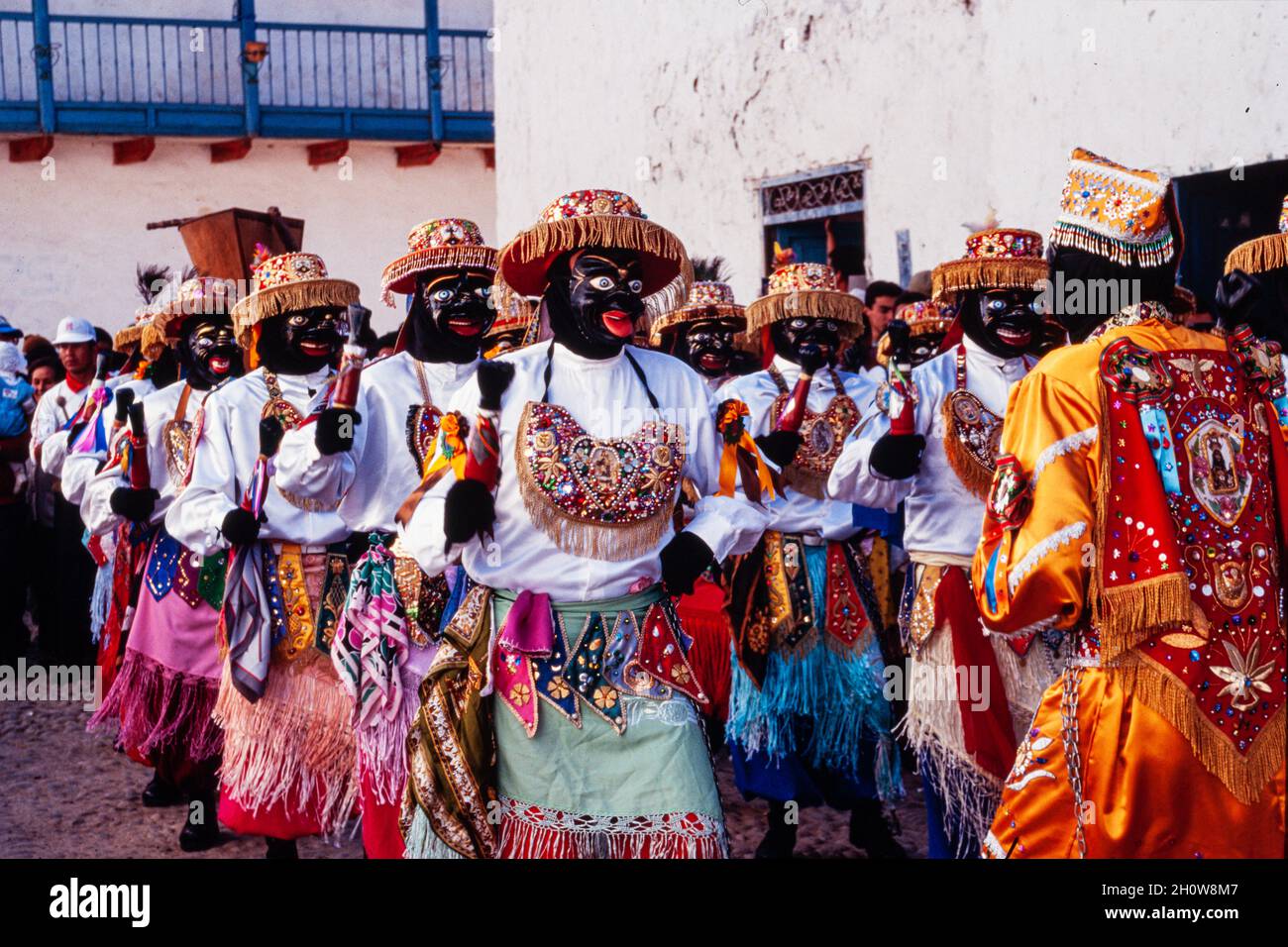 Mamacha Carmen festivities in Paucartambo, Cusco, Peru Stock Photo - Alamy