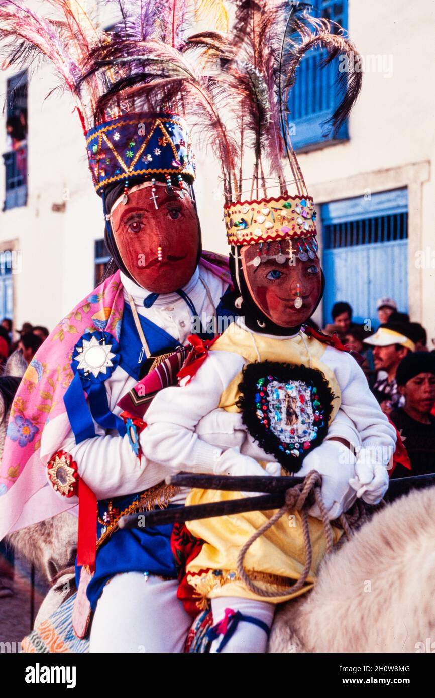 Mamacha Carmen festivities in Paucartambo, Cusco, Peru Stock Photo - Alamy