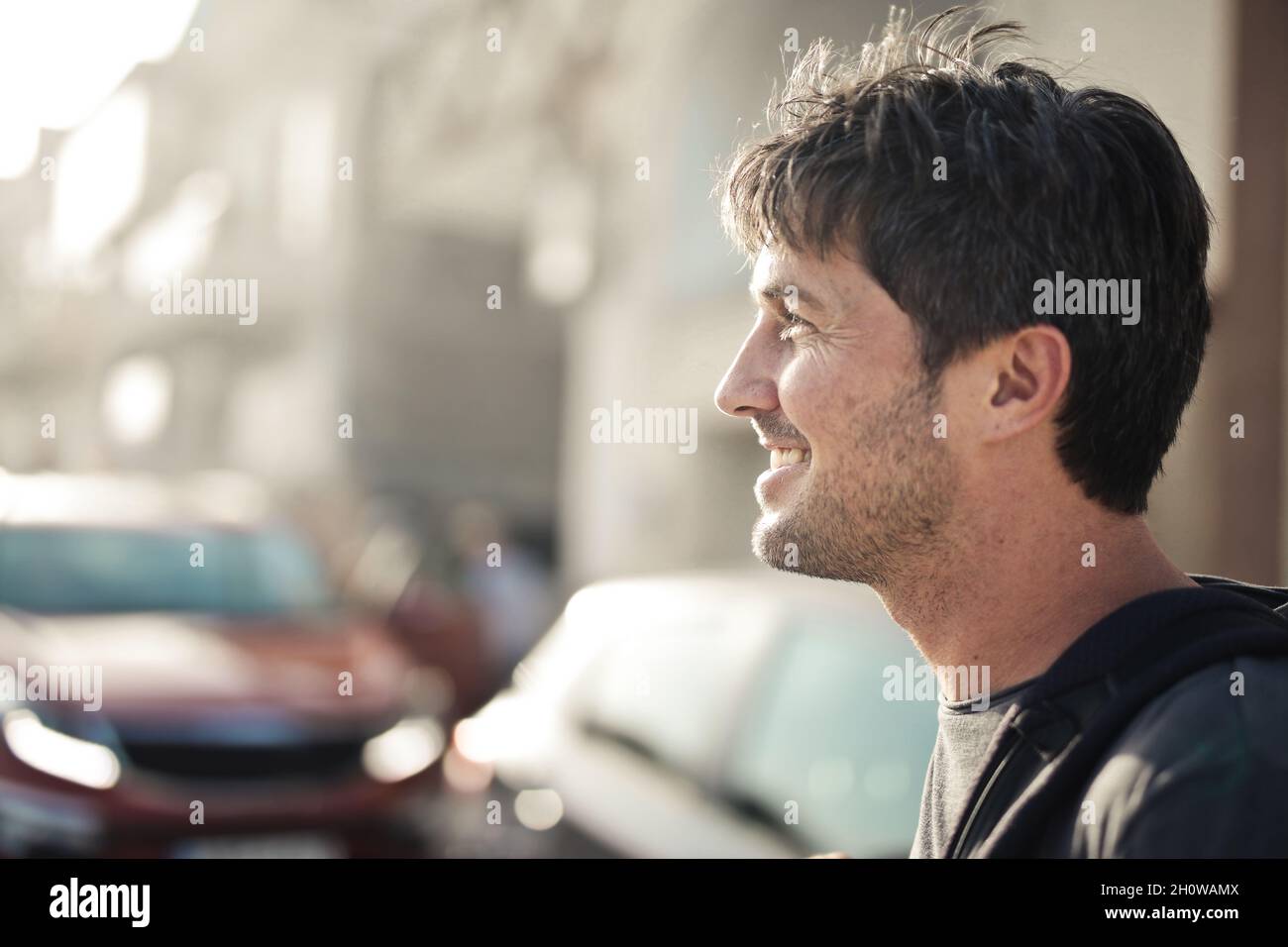 Blur profile adult hi-res stock photography and images - Alamy