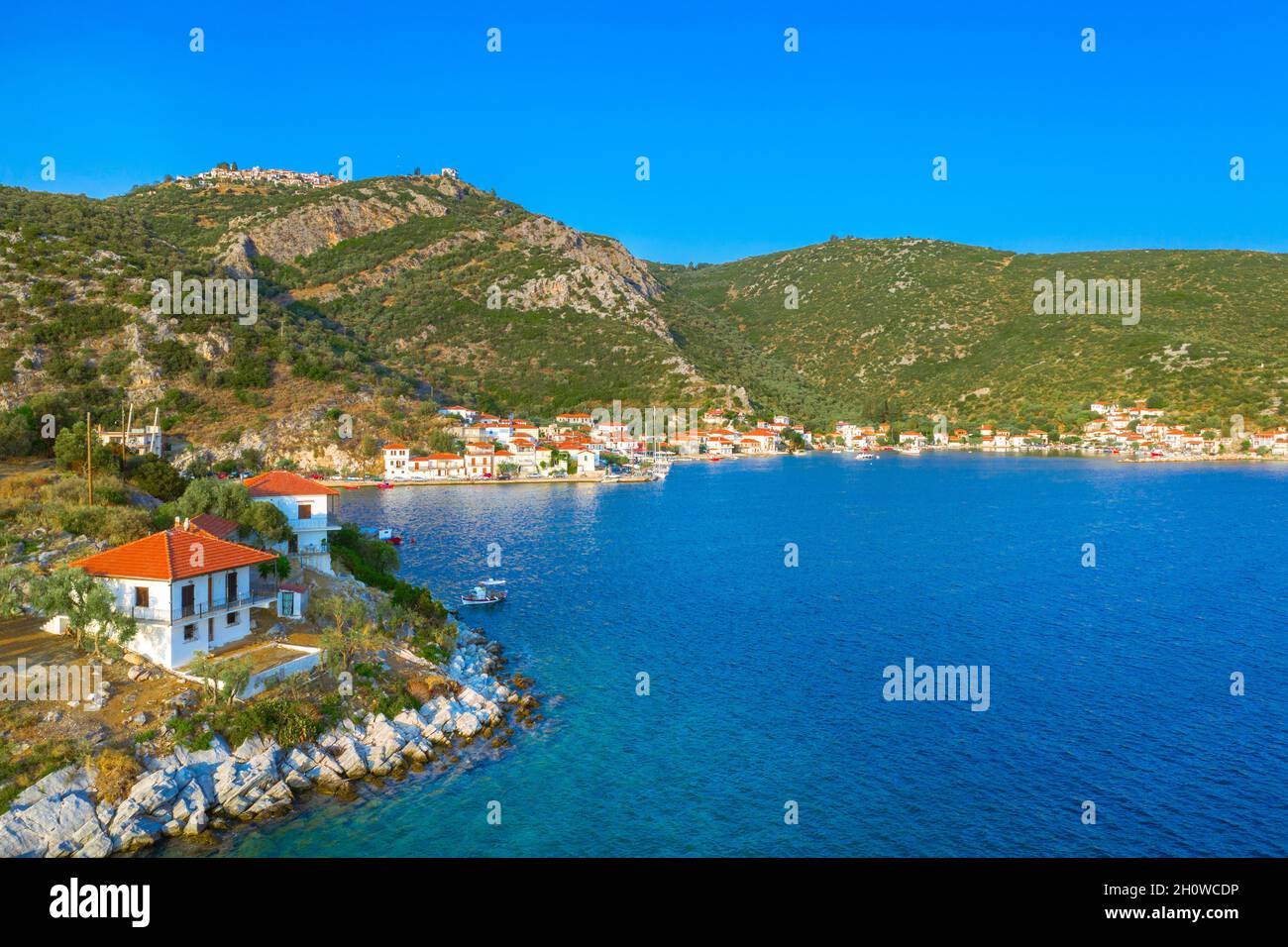 Trikeri island hi-res stock photography and images - Alamy