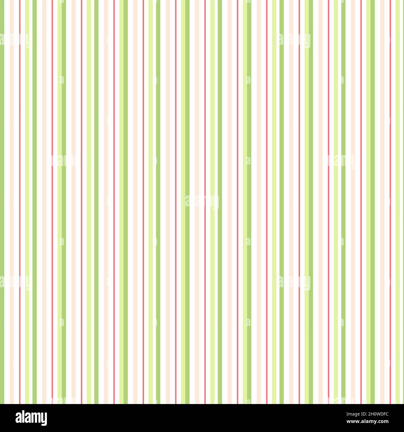 Seamless pattern collection of lines set Pink and green on a White ...