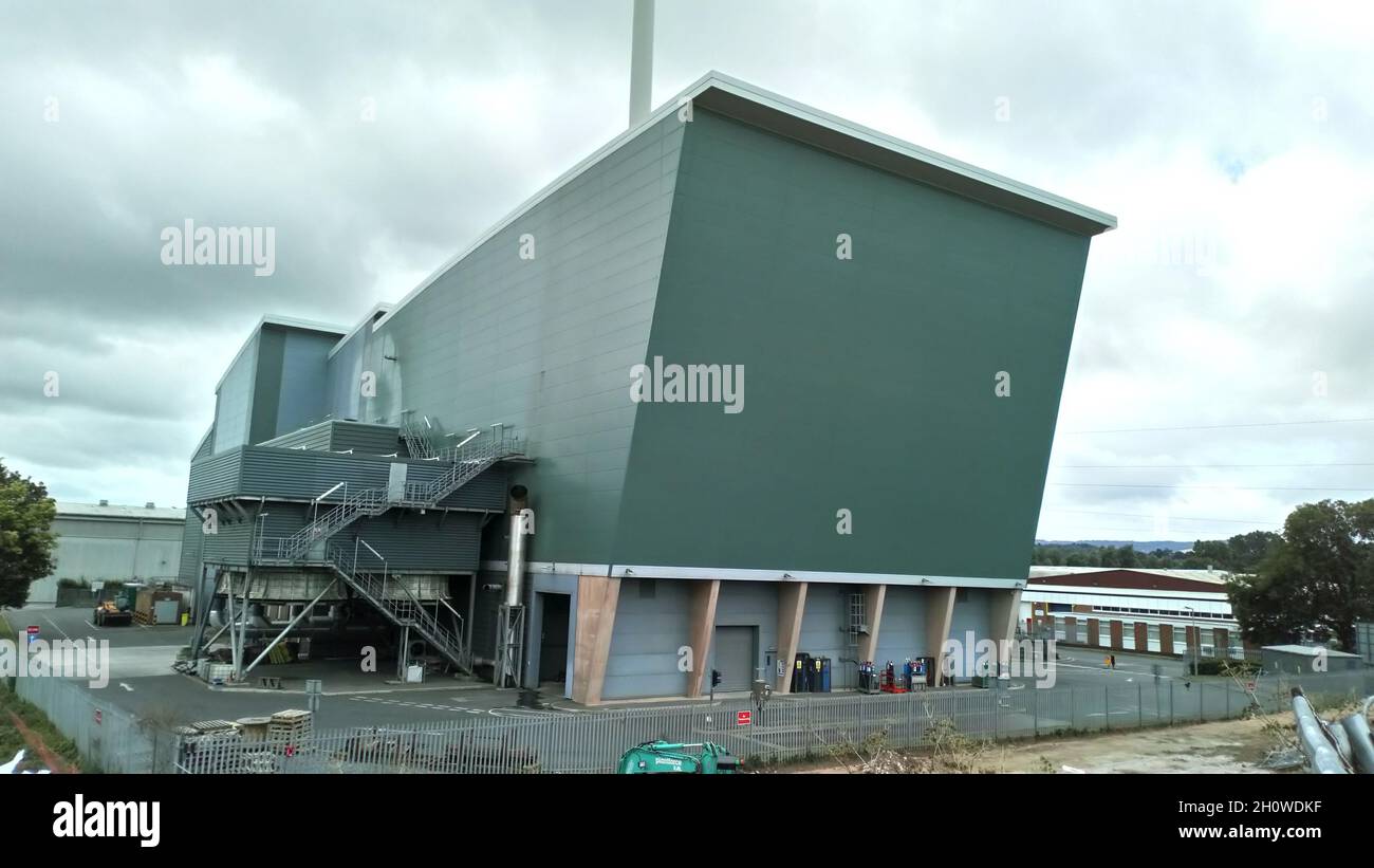 A new Energy Recovery Facility plant in Marsh Barton, Exeter, Devon ...