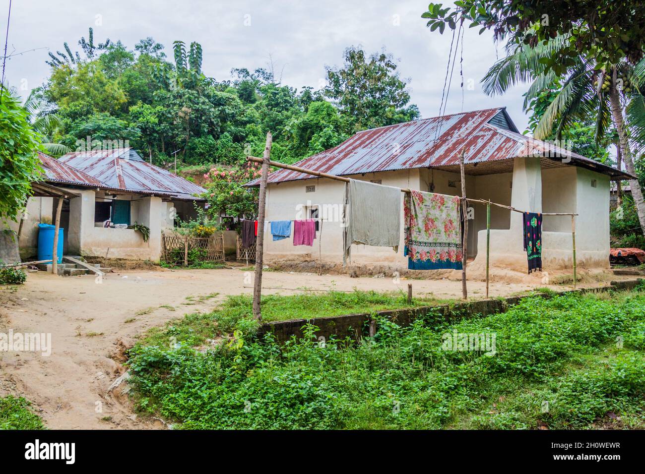 Bangladeshi village landscape hi-res stock photography and images - Alamy