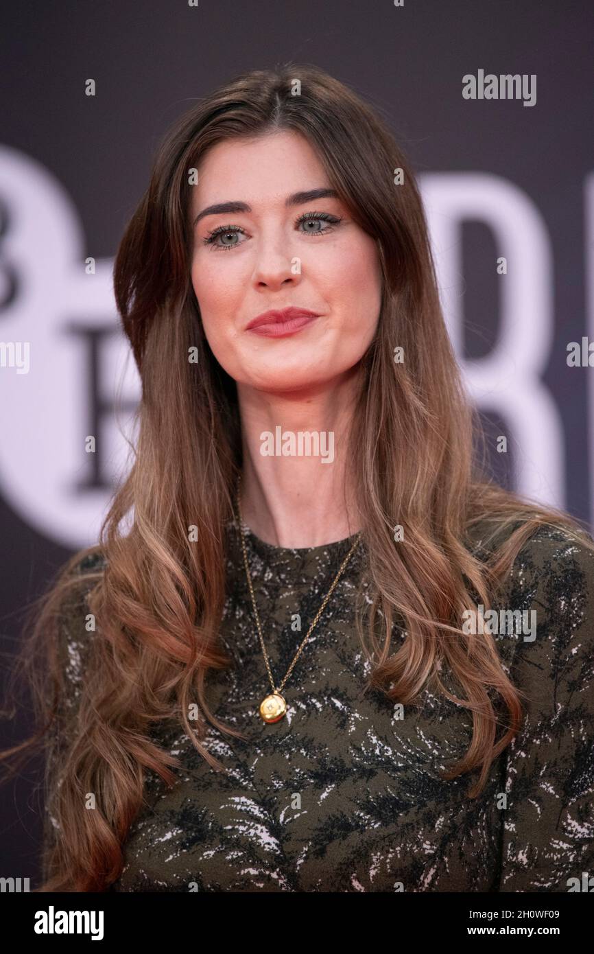 LONDON, ENGLAND - OCTOBER 14: Alice Fevronia attends the UK Premiere of ...