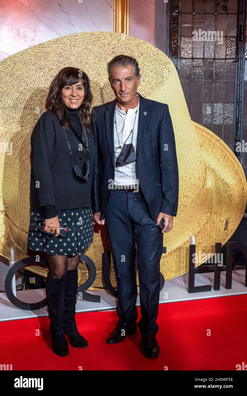 Madrid, Spain. 14th Oct, 2021. Javier Banderas at photocall for ...