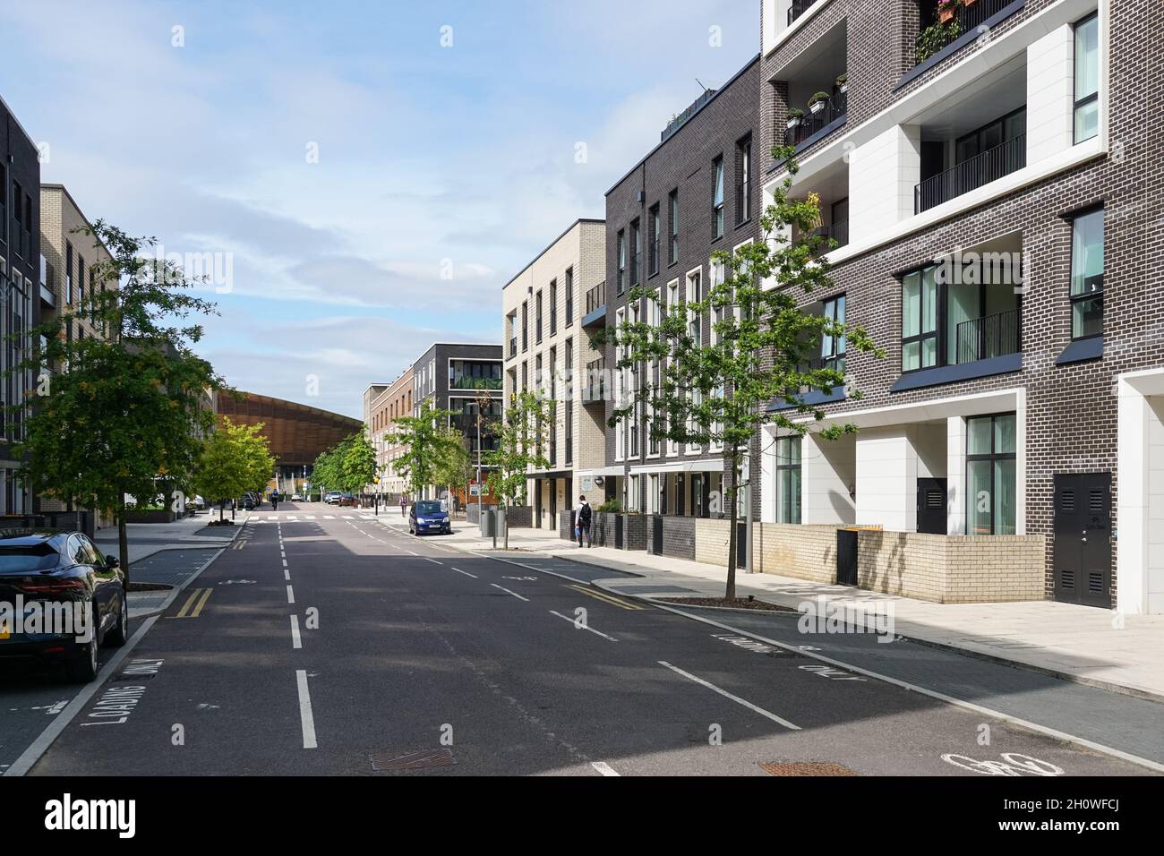 Chobham Manor, new residential buildings at Olympic Park in Stratford ...