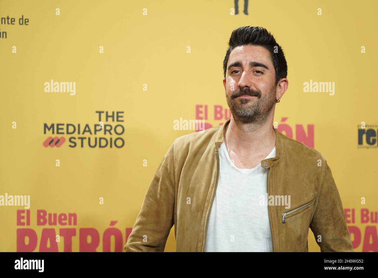 Madrid, Spain. 14th Oct, 2021. Singer Alex Ubago at photocall for ...