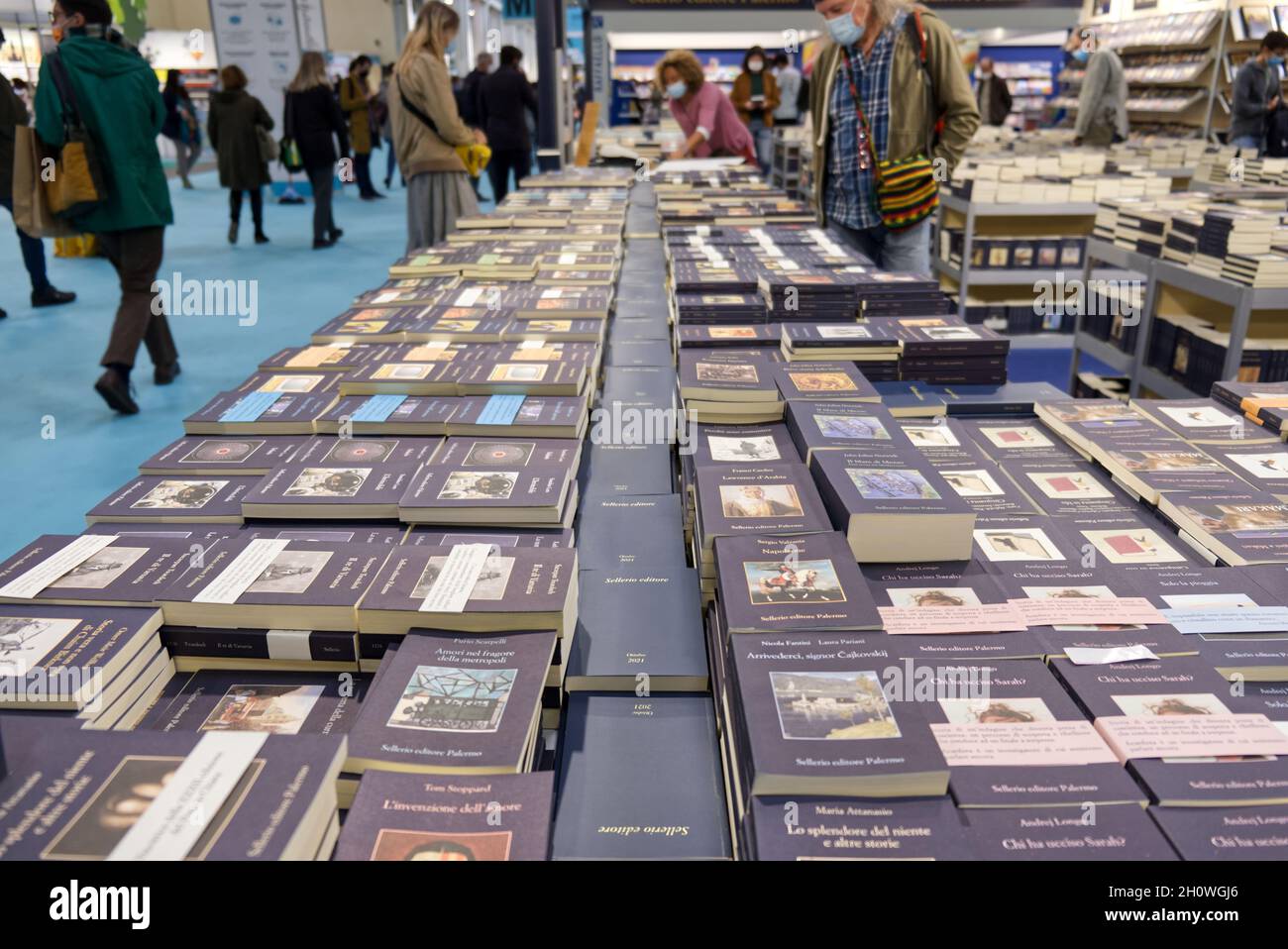 Book fair booth hi-res stock photography and images - Alamy