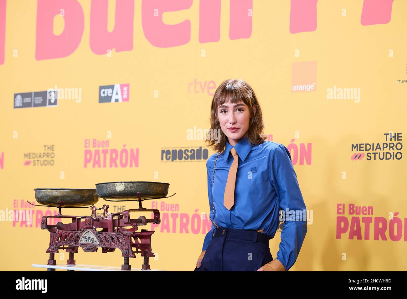 Madrid, Spain. , . Almudena Amor attends 'El Buen Patron (The Good Boss ...