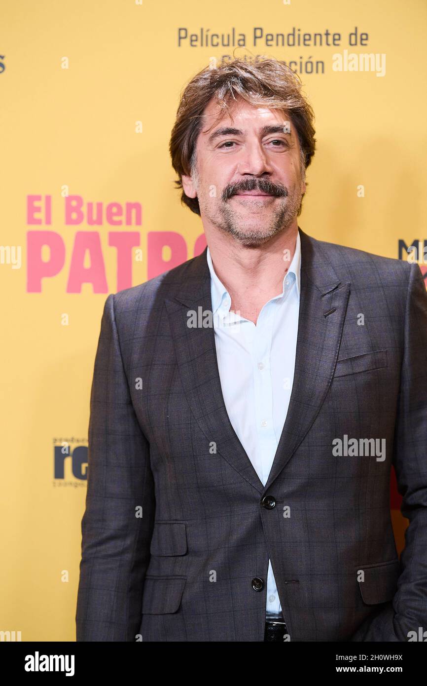 Madrid, Spain. , . Javier Bardem attends 'El Buen Patron (The Good Boss ...