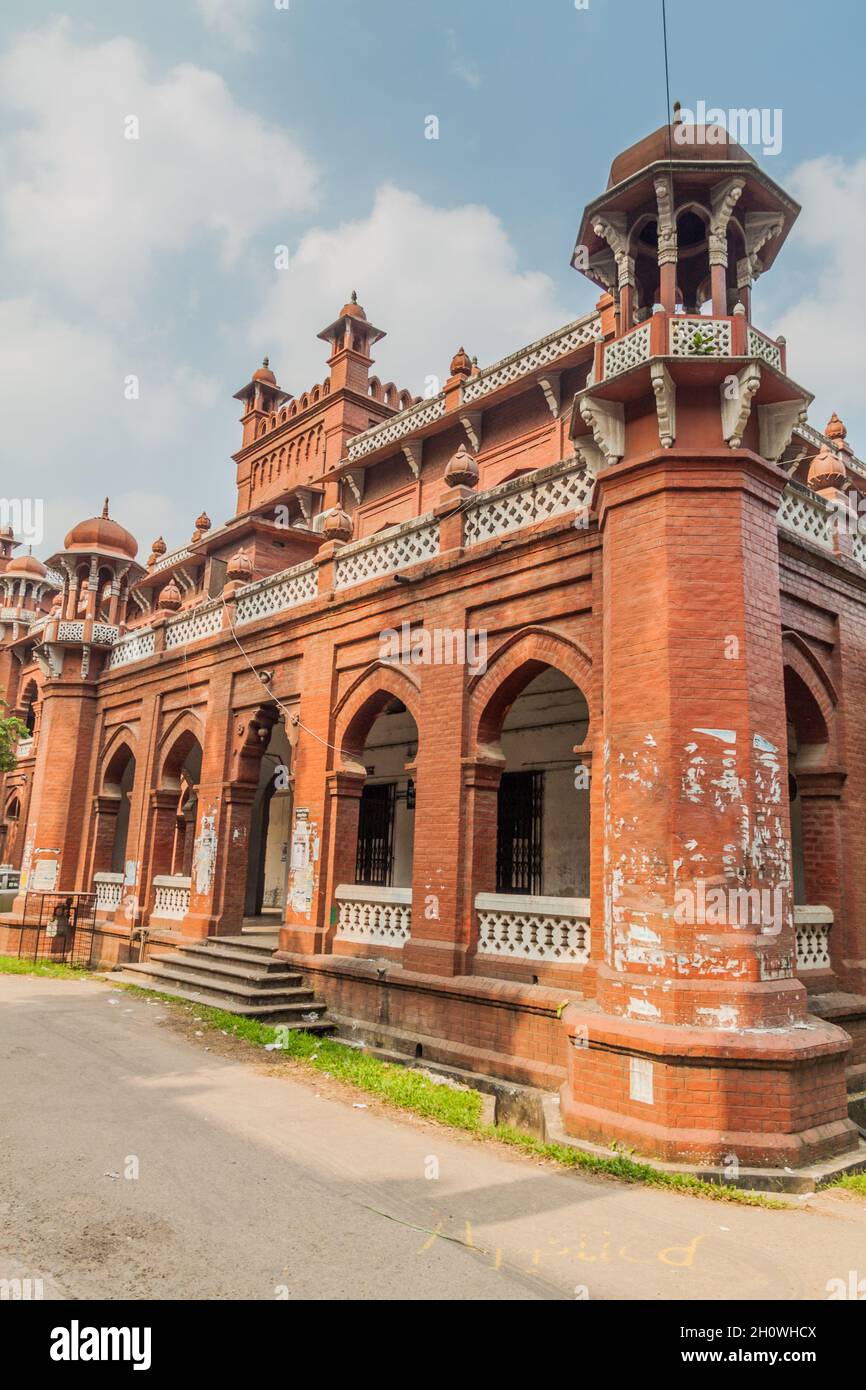 One of buildings at the campus of University of Dhaka, Bangladesh Stock ...