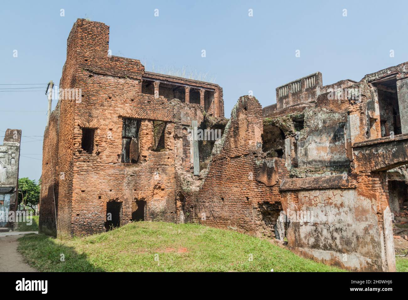 Ruined ancient city Painam sometimes Panam Nagar, Bangladesh Stock ...