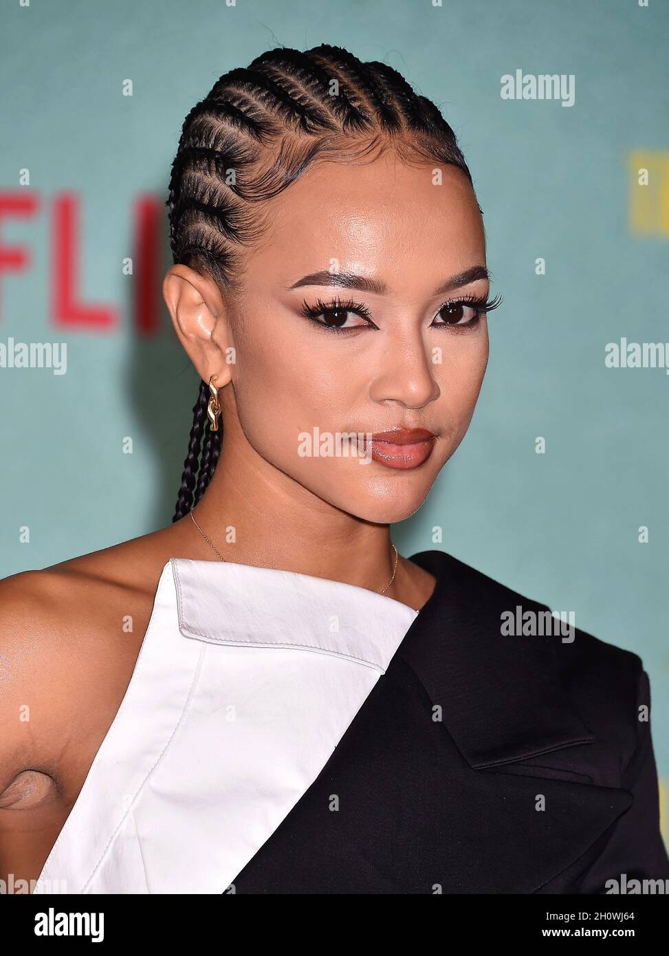 LOS ANGELES, CA - OCTOBER 13: Karrueche Tran attends a special ...