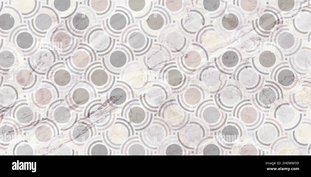 Geometric pattern circle overlapping japanese traditional background ...