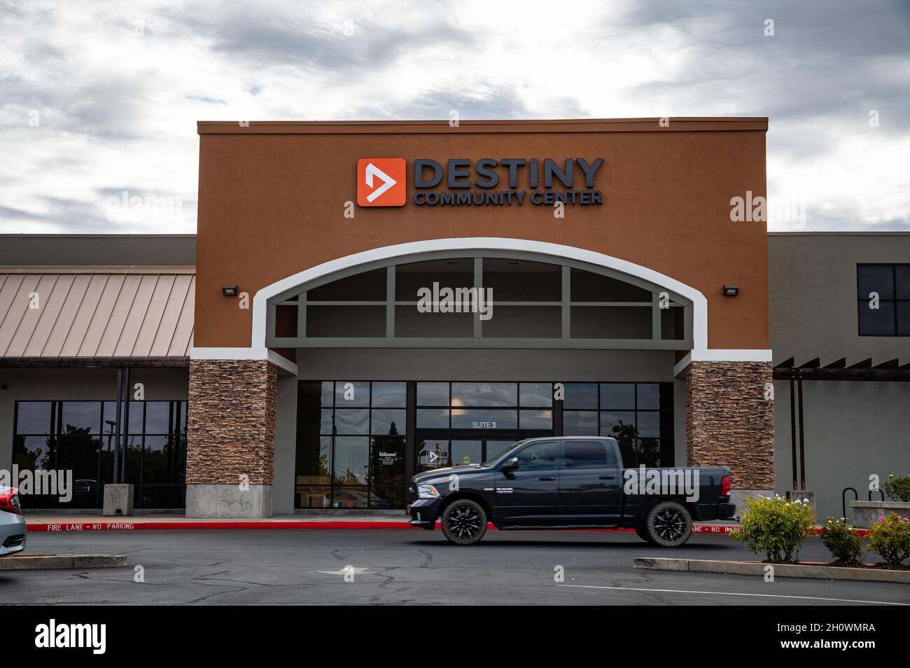 Photo of the Destiny community center. Controversial Destiny Christian ...
